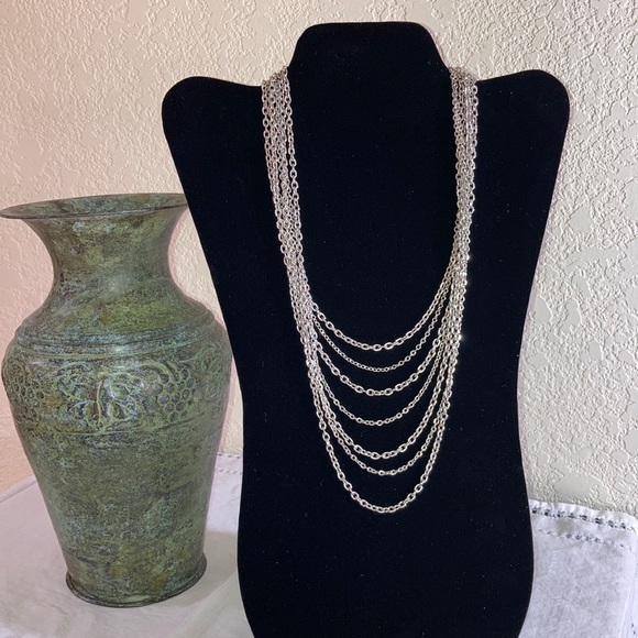 Avon | Jewelry | Vintage Avon Multi Strand Chain Necklace Euc | Poshmark